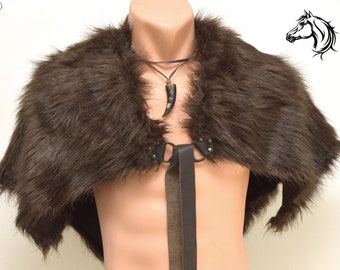 Medieval Fur Cloak | Etsy