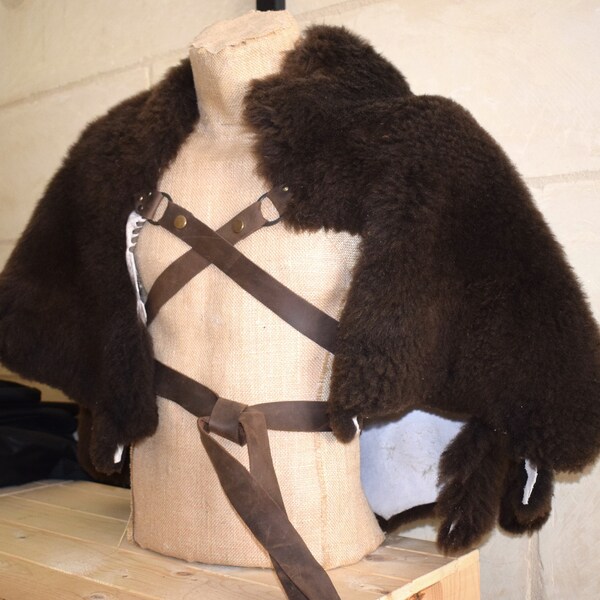 Viking Fur Mantle - Etsy