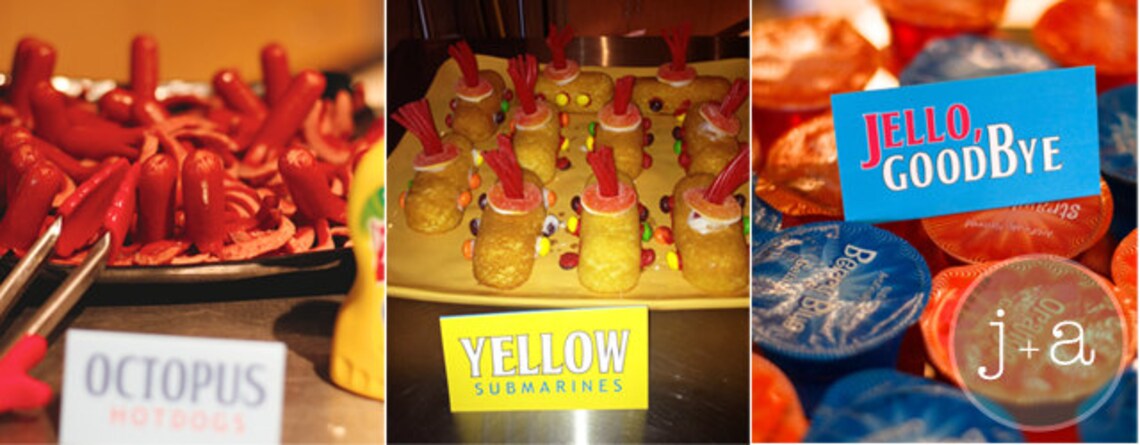 Beatles Menu Cards (digital Download) - Etsy