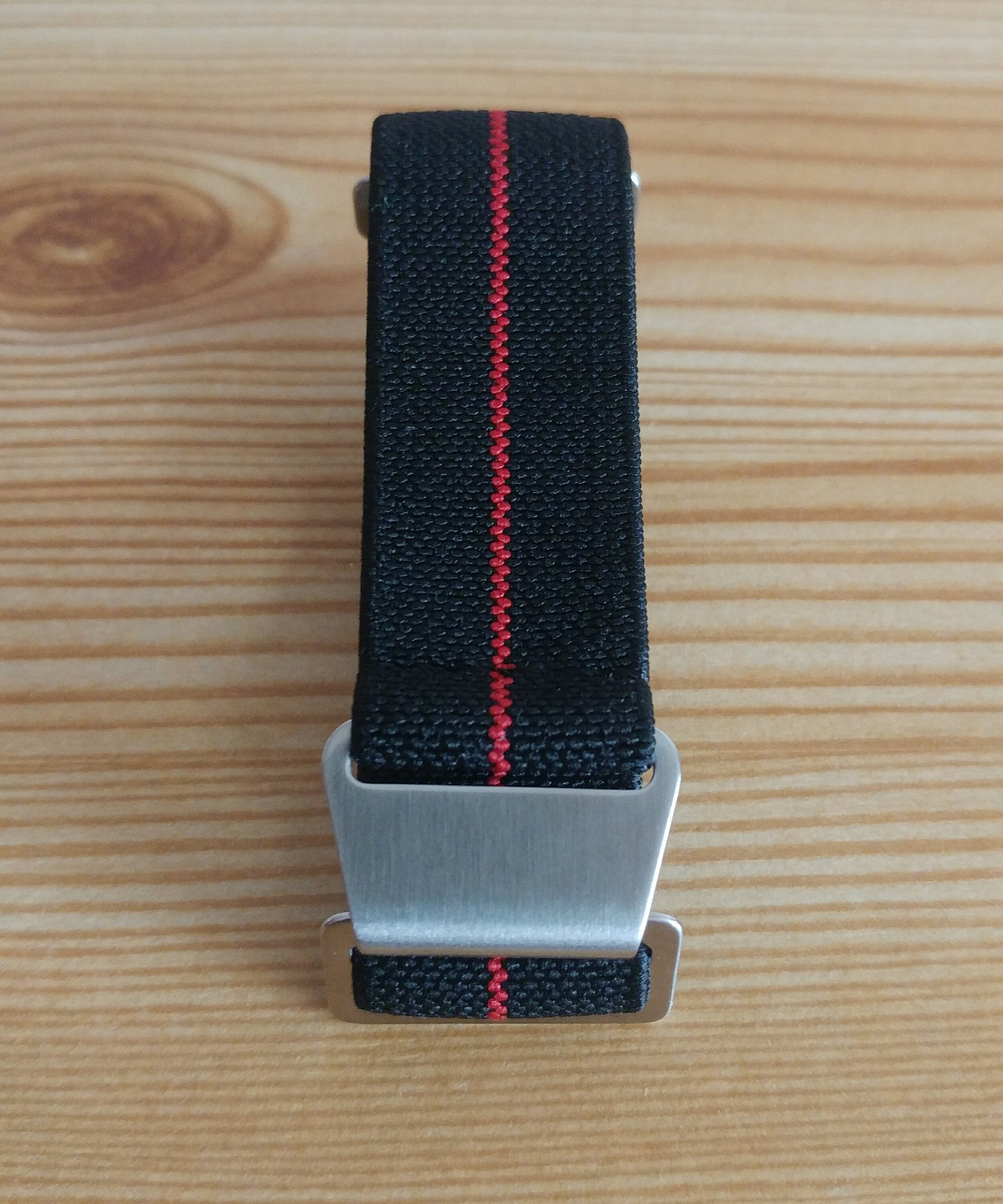 Elastic Nylon Watch Strap Black Elastic Nylon Watch Band - Etsy