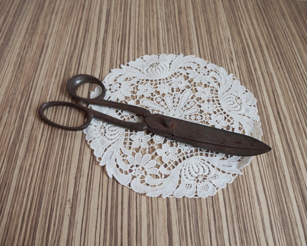 Large Steel Scissors Tailoring Sewing or Patern Cutting - Etsy