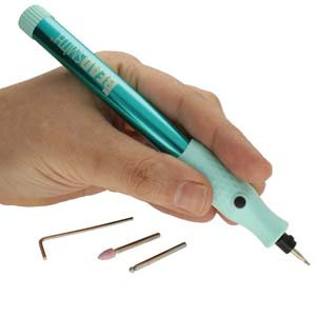 Micro Engraver Tool Set With Letter Stencils - Precision Beadsmith ...