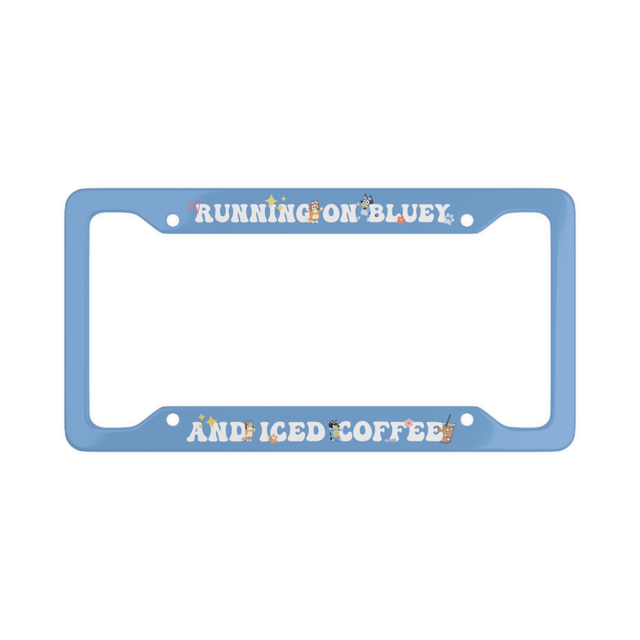 Bluey License Plate Frame, Bluey Mothers Day Gift Fathers Day Gift ...