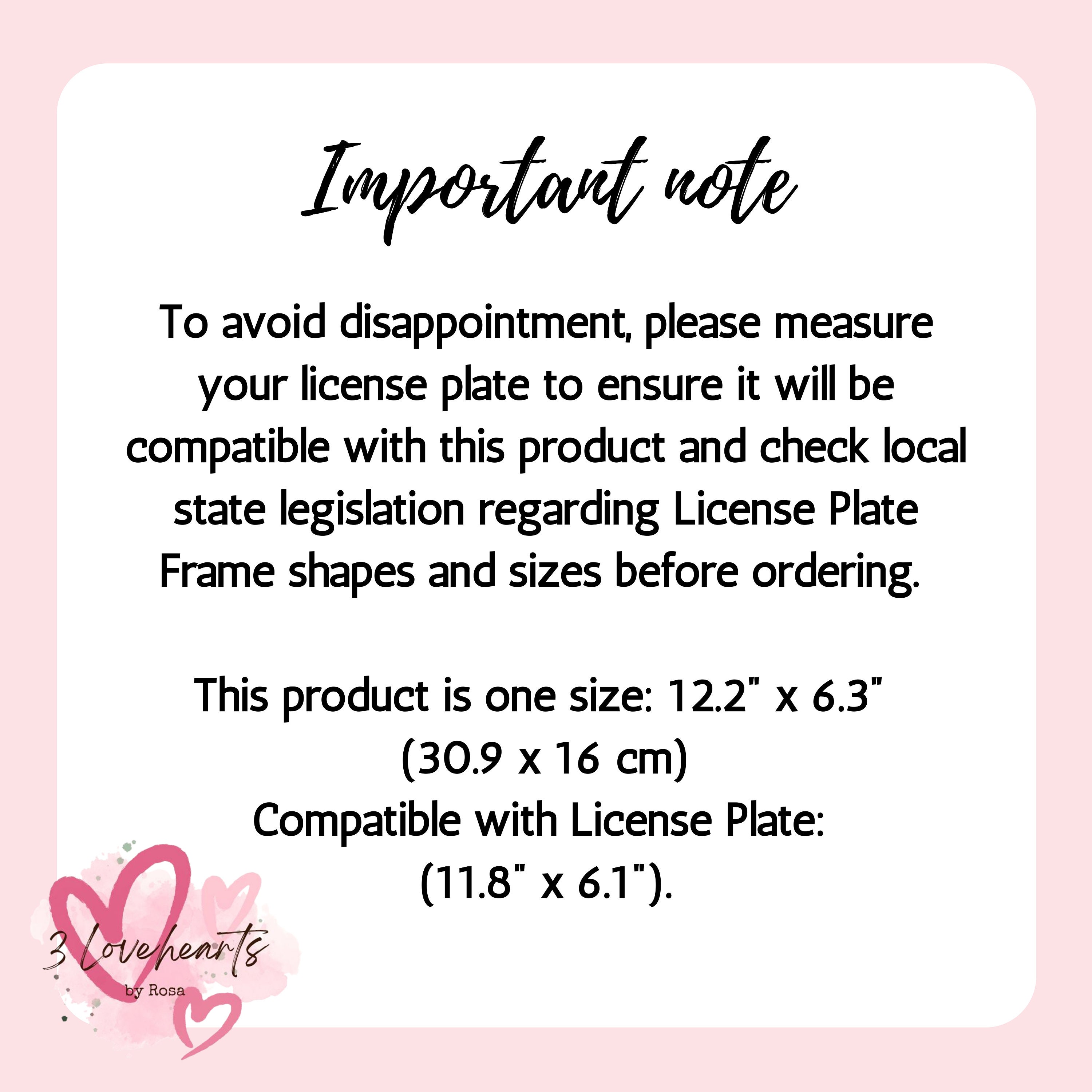 Bluey License Plate Frame Bluey Long Dog License Plate Frame - Etsy