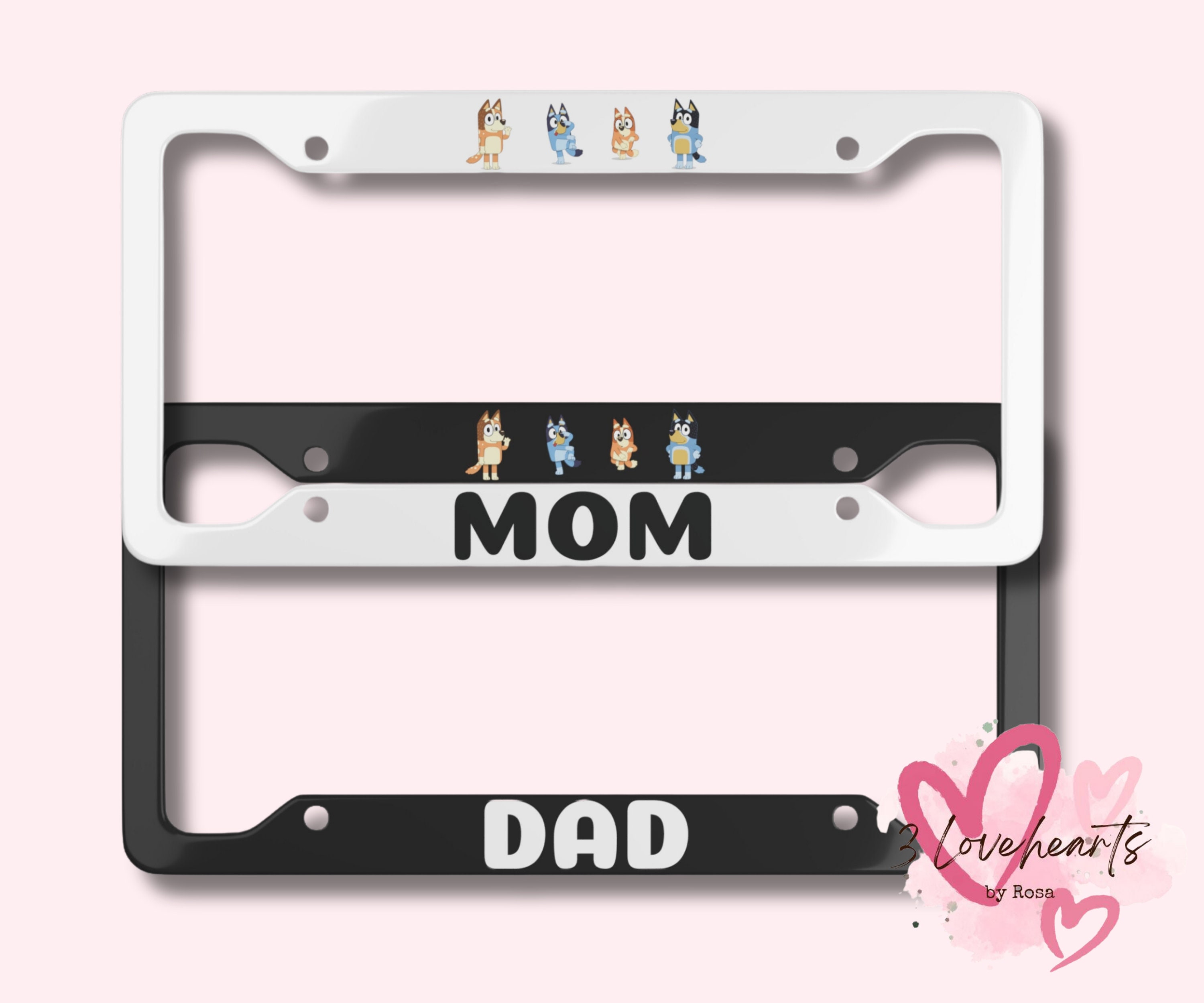 Bluey License Plate Frame Bluey License Plate Frame for MOM - Etsy ...