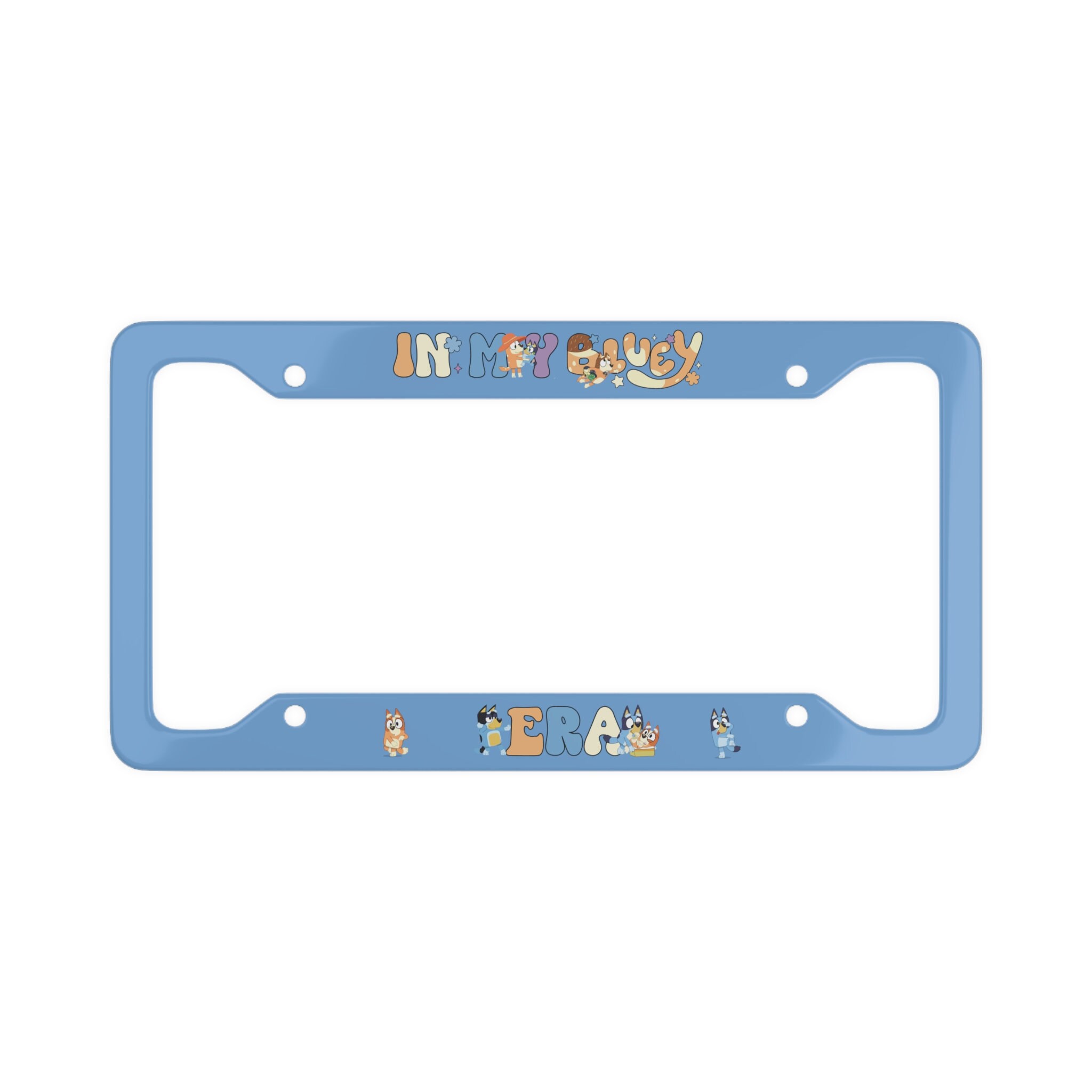 Bluey Era License Plate Frame Bluey License Plate Cover - Etsy Australia
