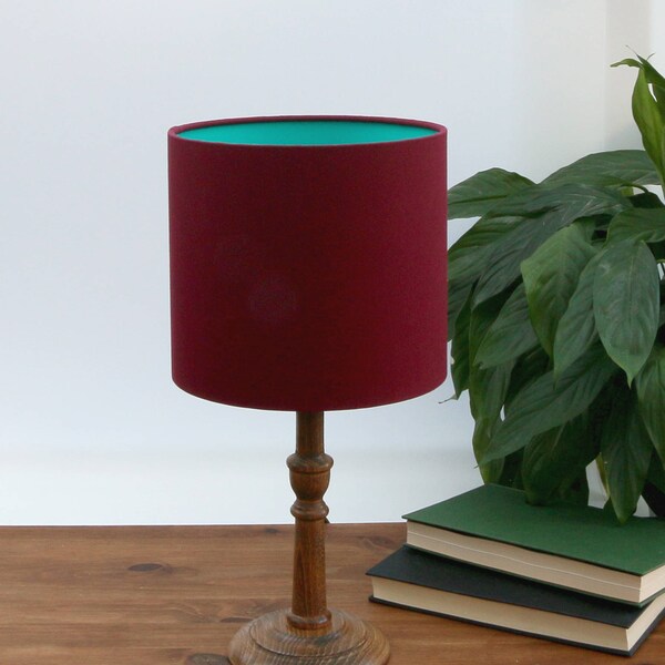 Maroon Lamp Shades - Etsy UK
