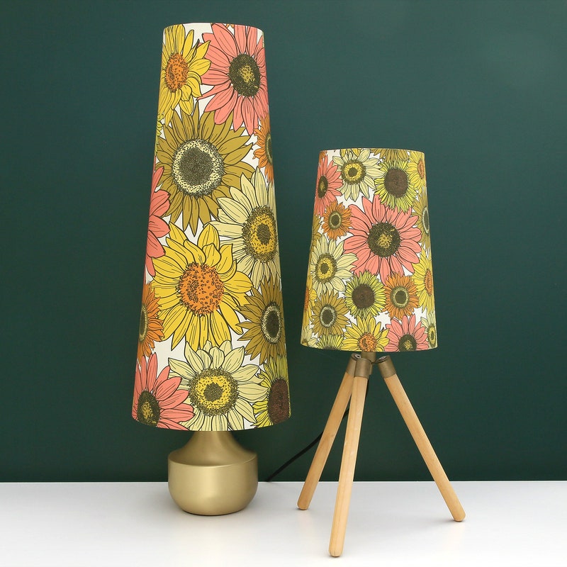 70s Lamp Shade - Etsy UK