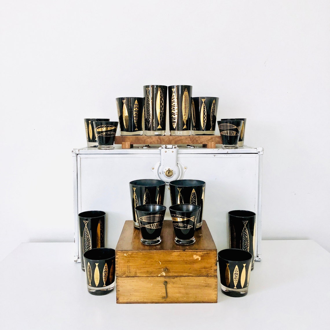 Instant Bar Incredible 16-piece Fred Press Atomic Fish Black - Etsy