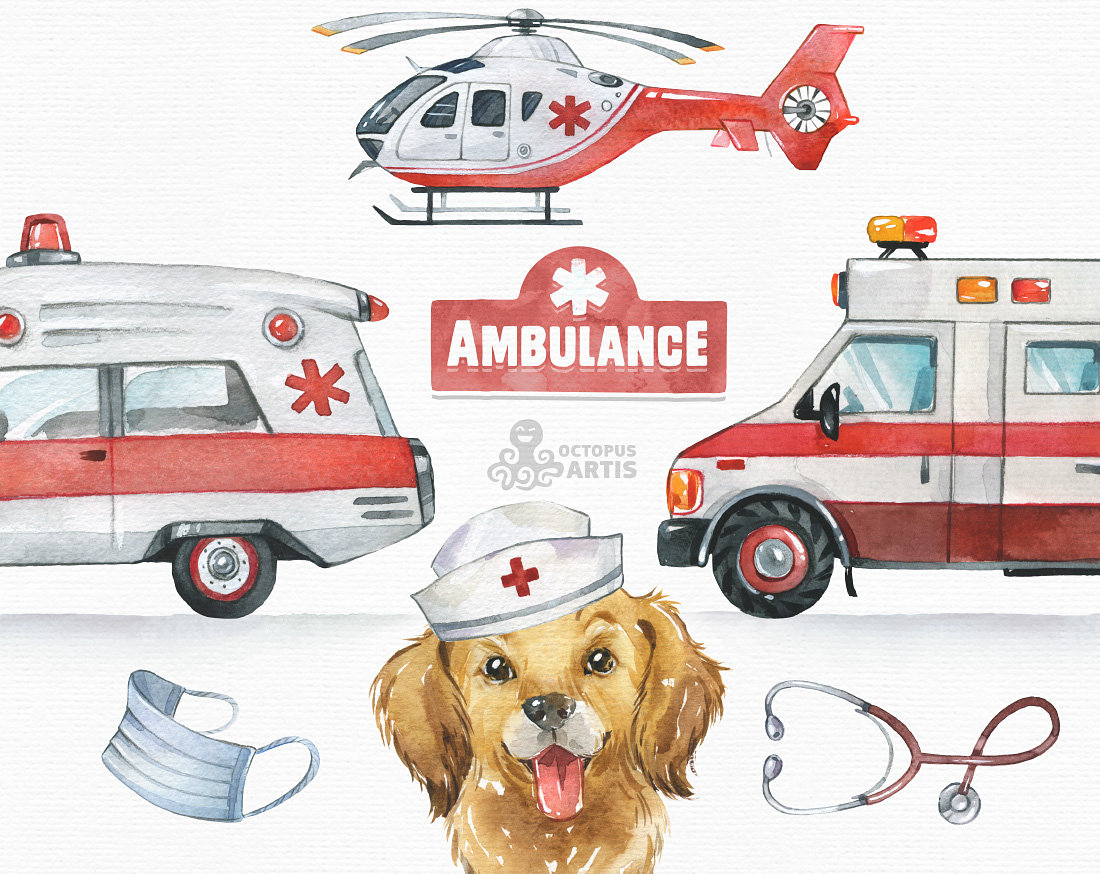Ambulance Emt Clip Art