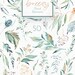 Breezy 50 Floral Elements. Watercolor Clipart Eucalyptus - Etsy