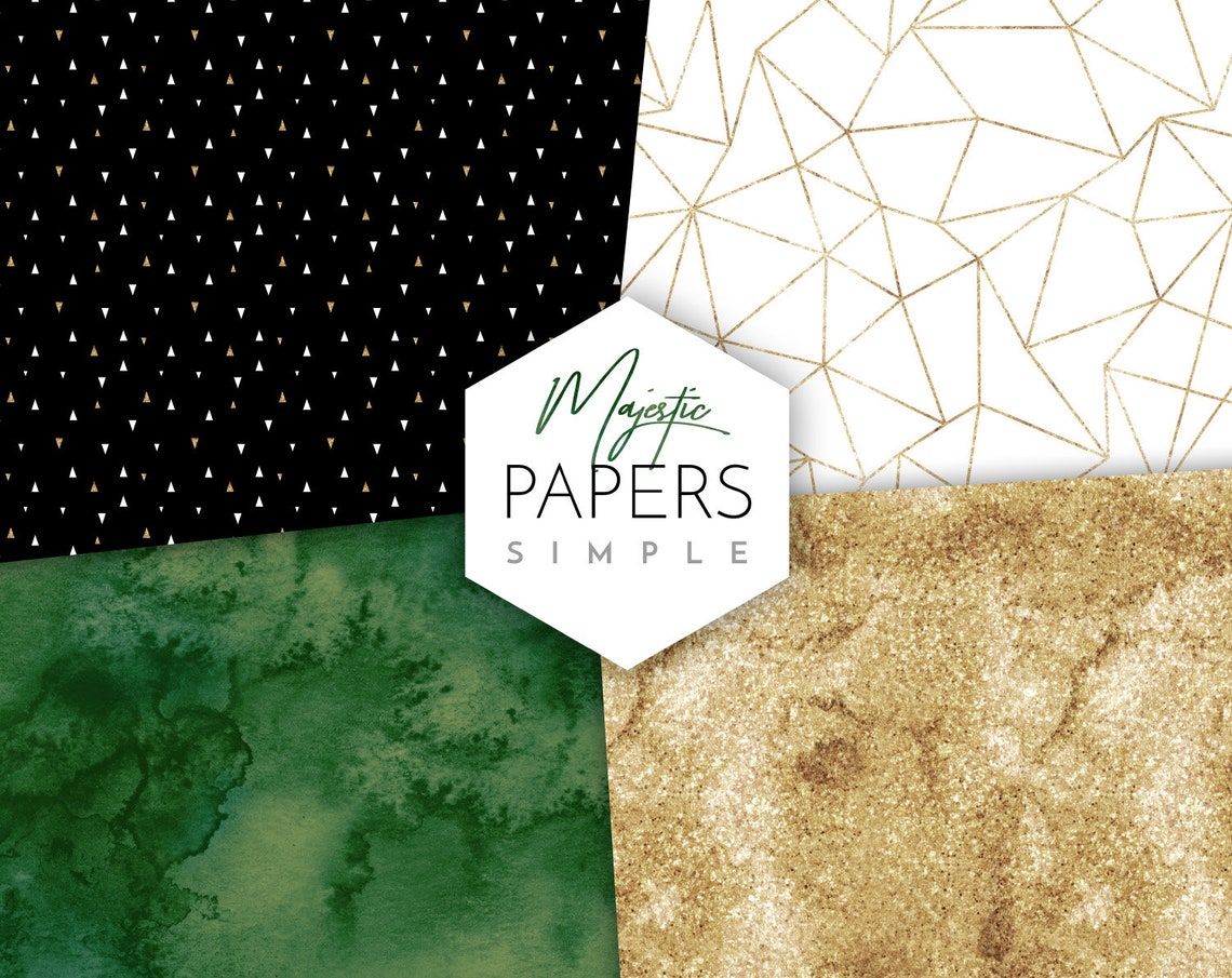 Majestic Simple 19 Digital Papers and Seamless Patterns. - Etsy