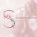 Sakura Letters. Watercolor Floral Alphabet Clipart, Monogram, Rose Gold ...