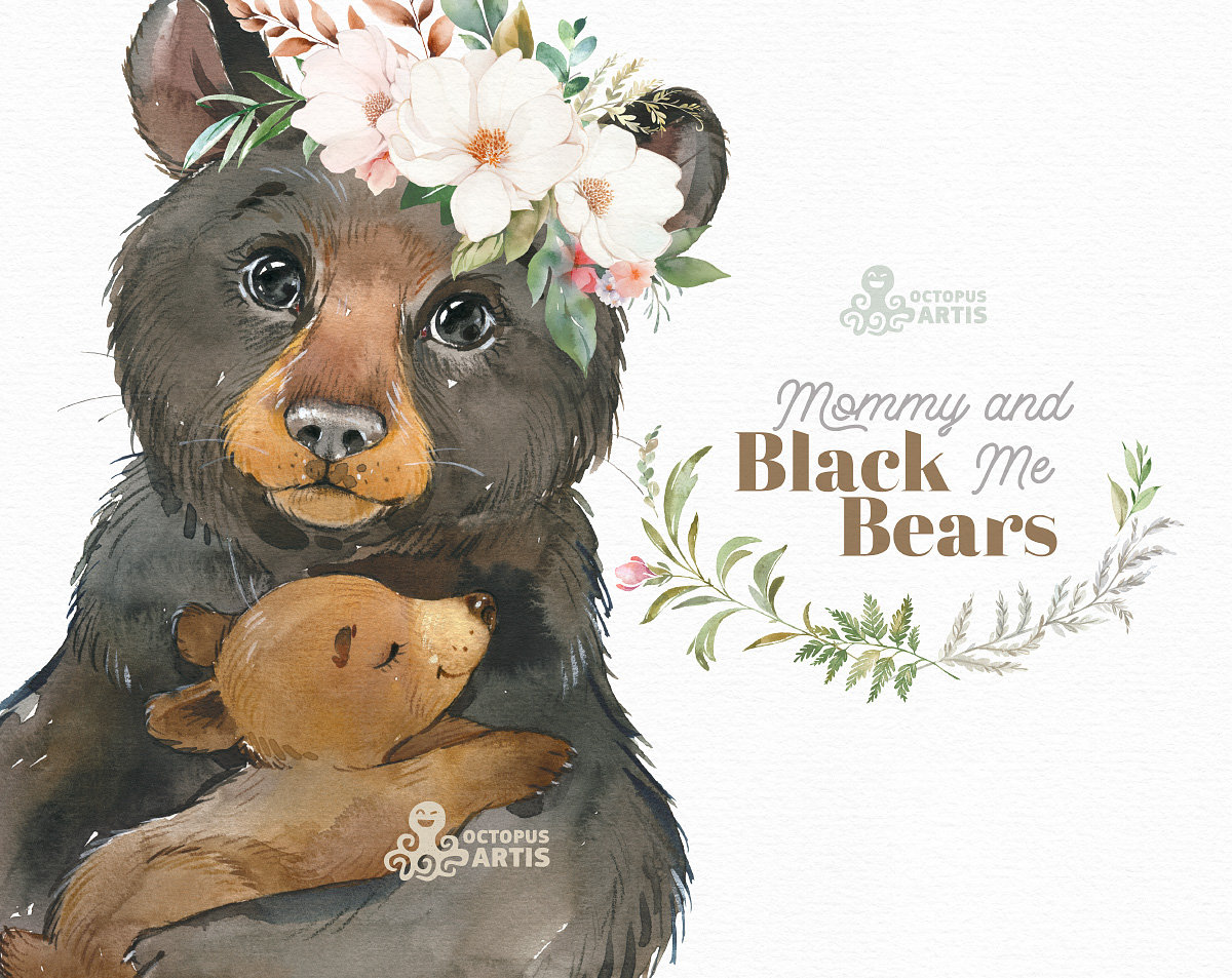 Mommy Clip Art Bears
