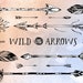 Wild Arrows. 15 Hand Drawn Clipart. Tribal Native Diy | Etsy