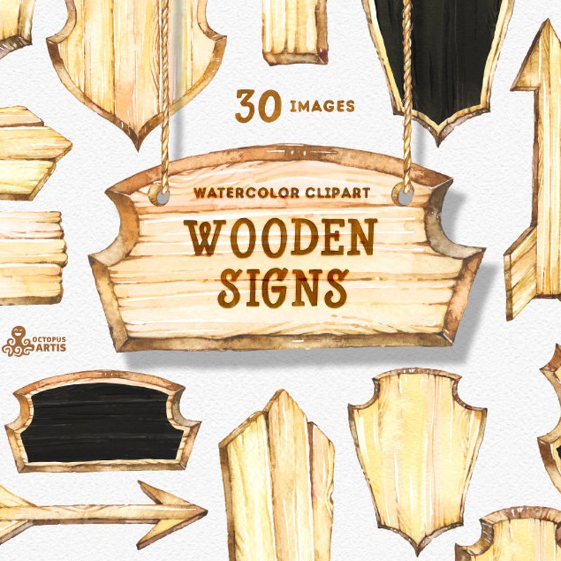 Wood Plank Signs - Etsy