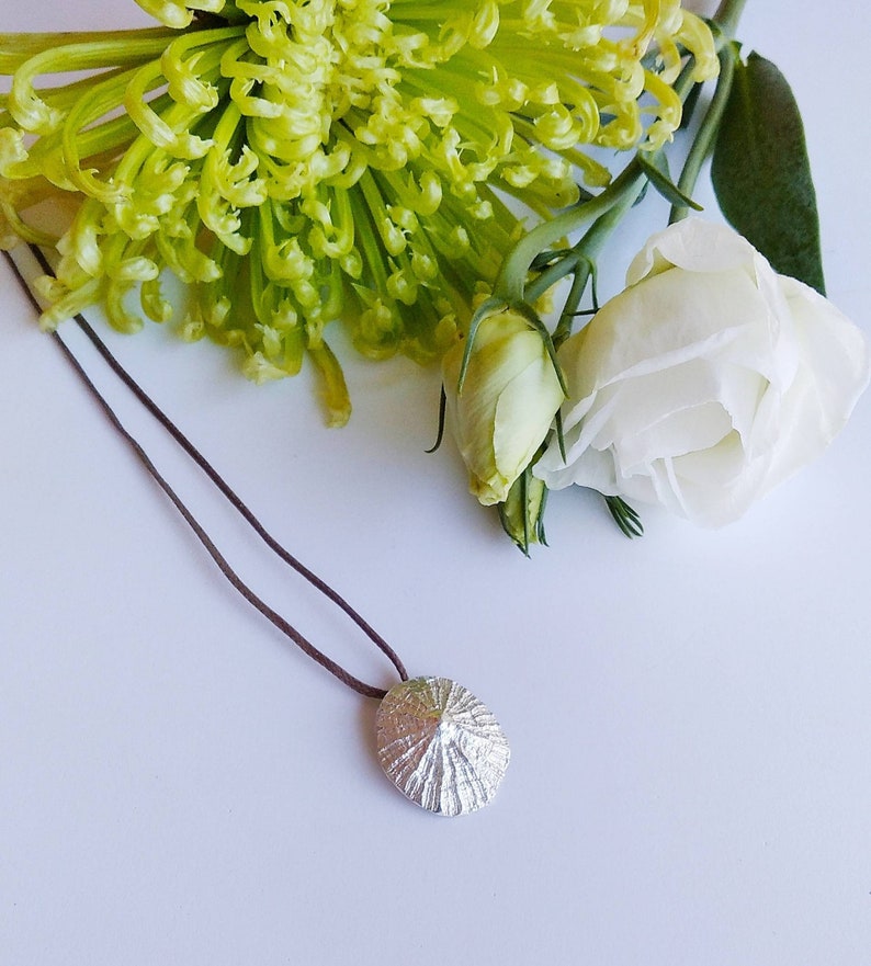 Sterling Silver Limpet Pendant With Sterling Silver Chain or - Etsy