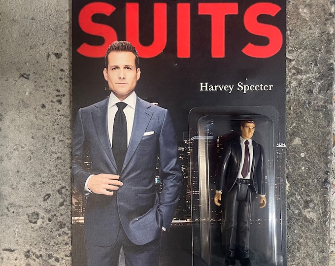 Custom Suits TV Show Harvey Specter Lawyer 3.75” Action Figure - Etsy
