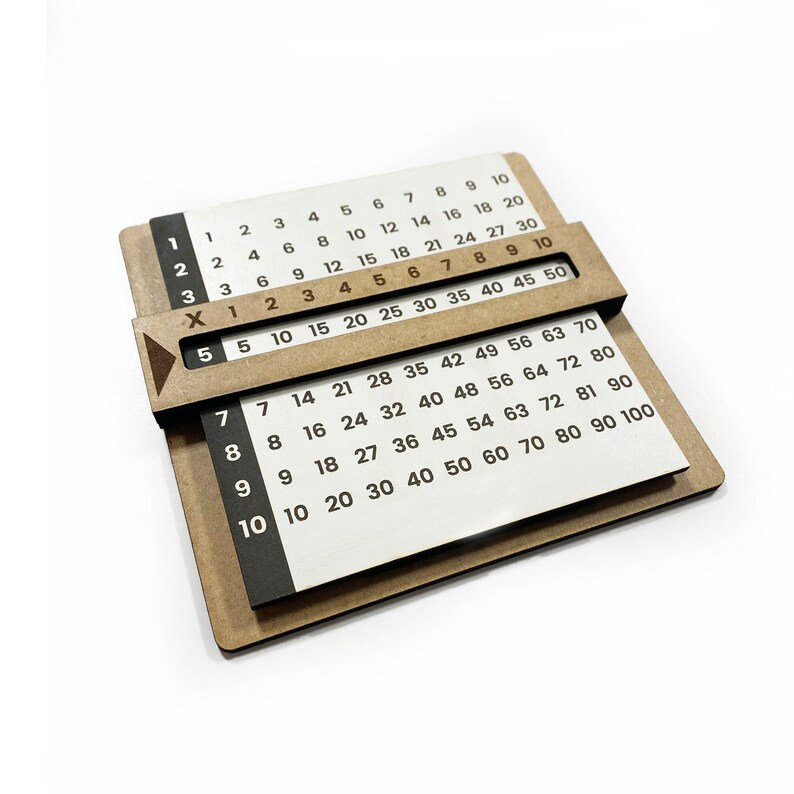 Multiplication Table. Laser Cut File. Gift. Montessori. Wooden Toy ...