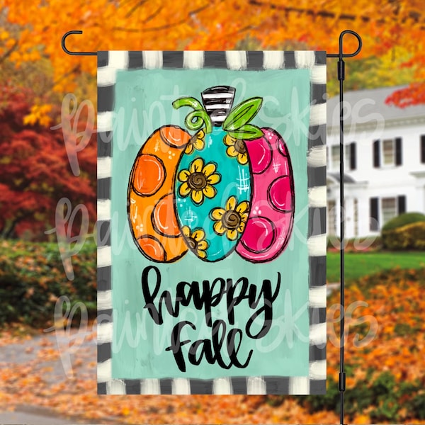 Fall Garden Flag - Etsy
