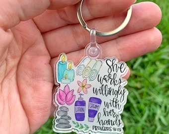 Therapist Key Chain - Etsy