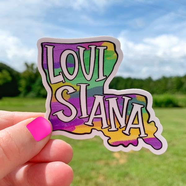 Louisiana Decal - Etsy