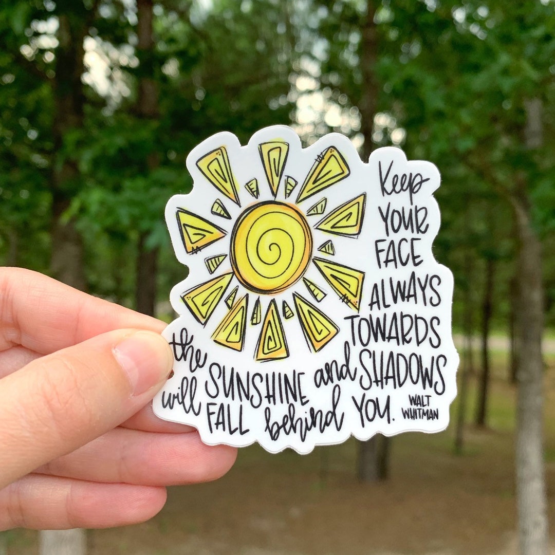 Sunshine Sticker | Laptop Sticker | Sticker Collector | Vinyl Sticker ...