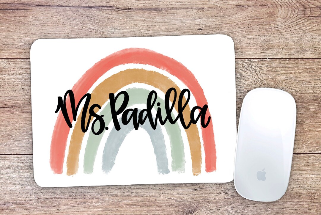 Personalized Mouse Pad Office Decor Desk Accessories Christmas Gift ...