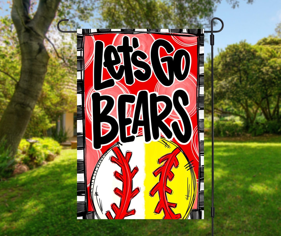 Custom Baseball Softball Team Garden Flag | Yard Decor | Flag ...