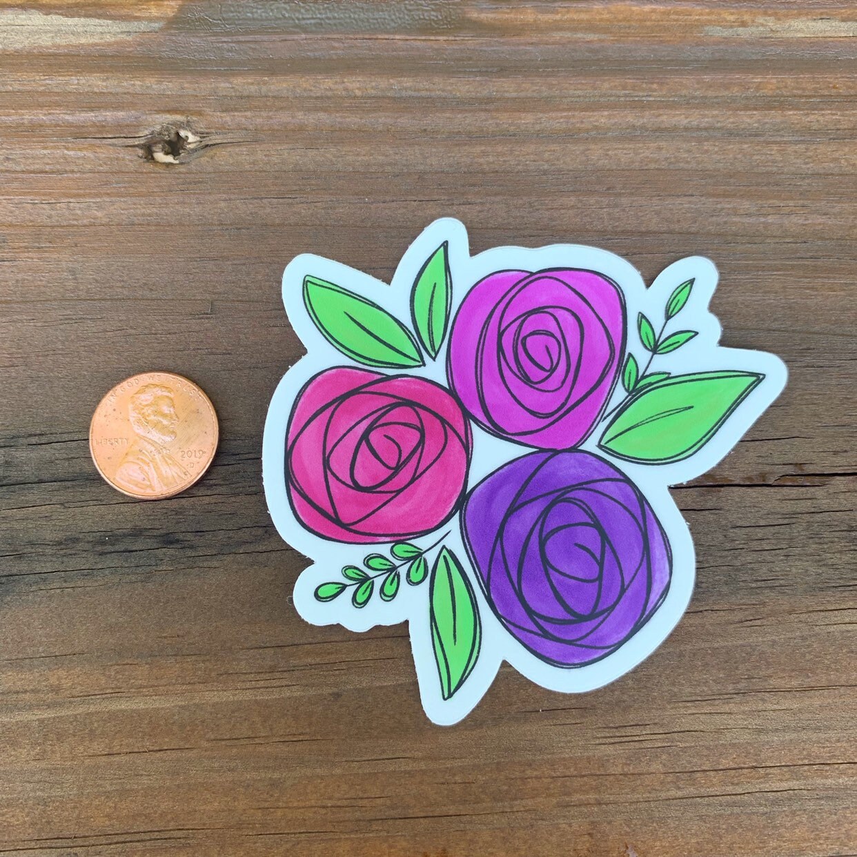 Floral Bundle Sticker Laptop Sticker Sticker Collector | Etsy