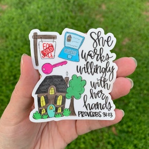 Realtor Sticker | Laptop Sticker | Real Estate Sticker | Vinyl Sticker ...