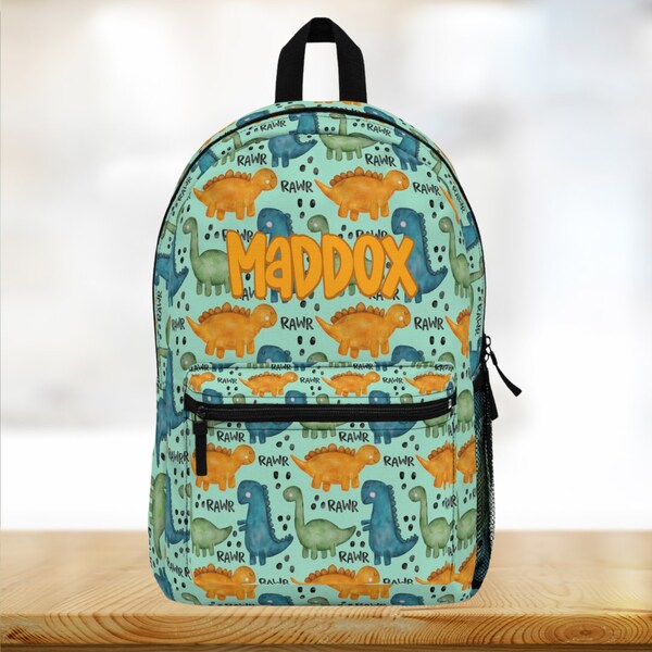 Custom All Over Print Backpack - Etsy