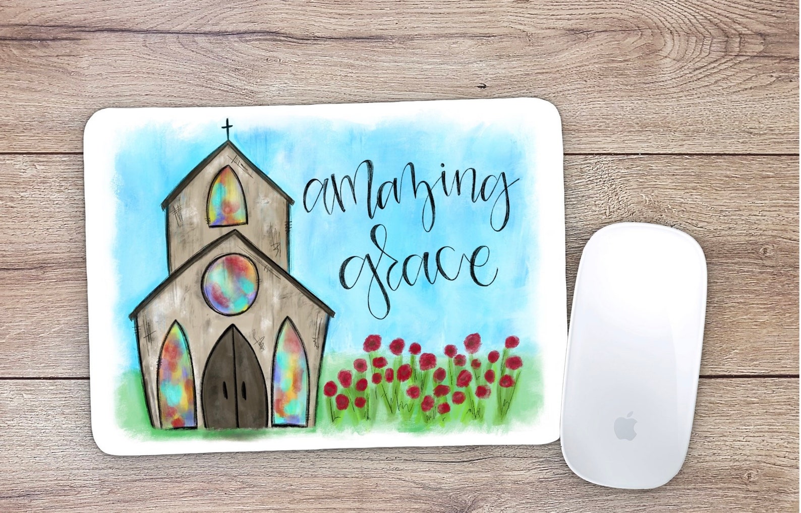 Mouse Pad Home Office Decor Desk Accessories Christmas - Etsy