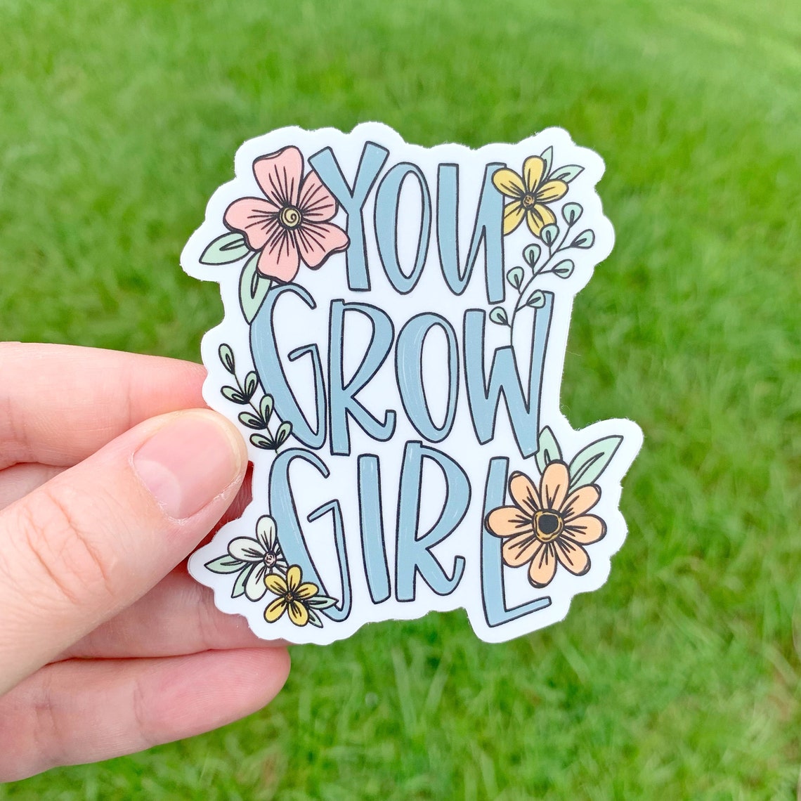 You Grow Girl Sticker | Laptop Sticker | Sticker Collector | Vinyl ...