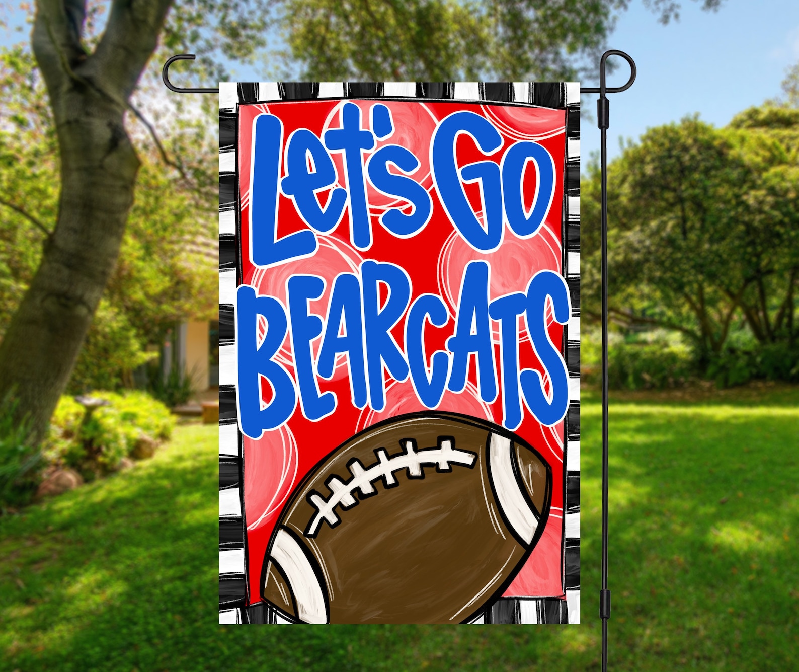 Custom Team Football Garden Flag Fall Yard Decor Flag - Etsy