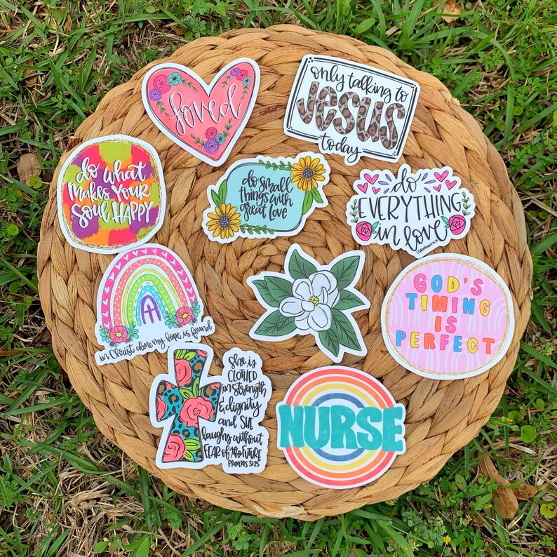 Do Everything in Love Sticker Laptop Sticker Sticker | Etsy