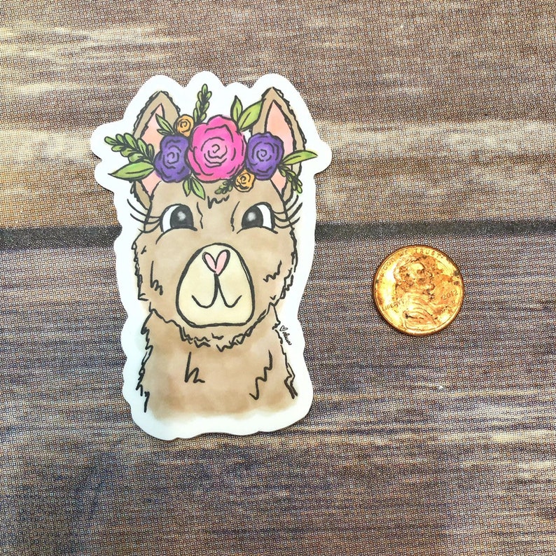 Llama Sticker Laptop Sticker Sticker Collector Vinyl - Etsy