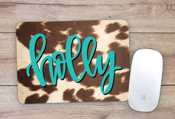 Personalized Mouse Pad Office Decor Desk Accessories | Etsy