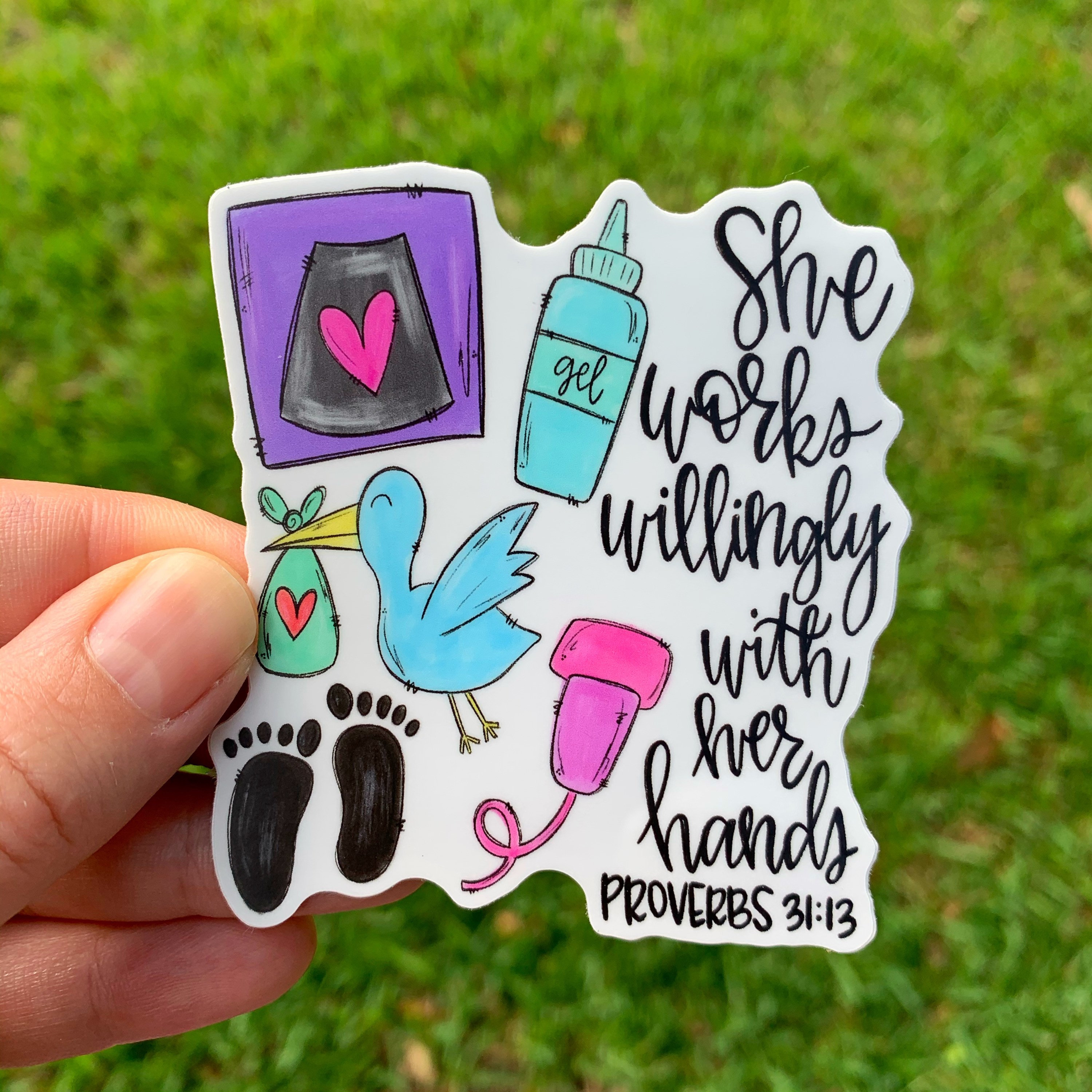 Ultrasound Tech Sticker | Sonogram | Laptop Sticker | Sticker Collector ...