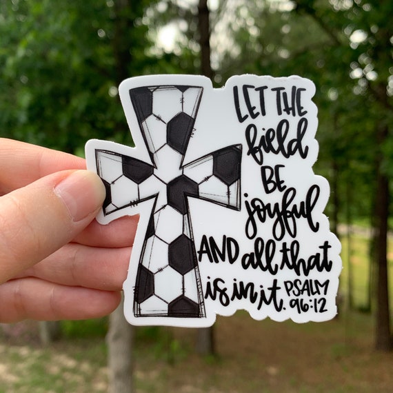 Soccer Vinyl Decal Sticker Laptop Sticker Sticker | Etsy