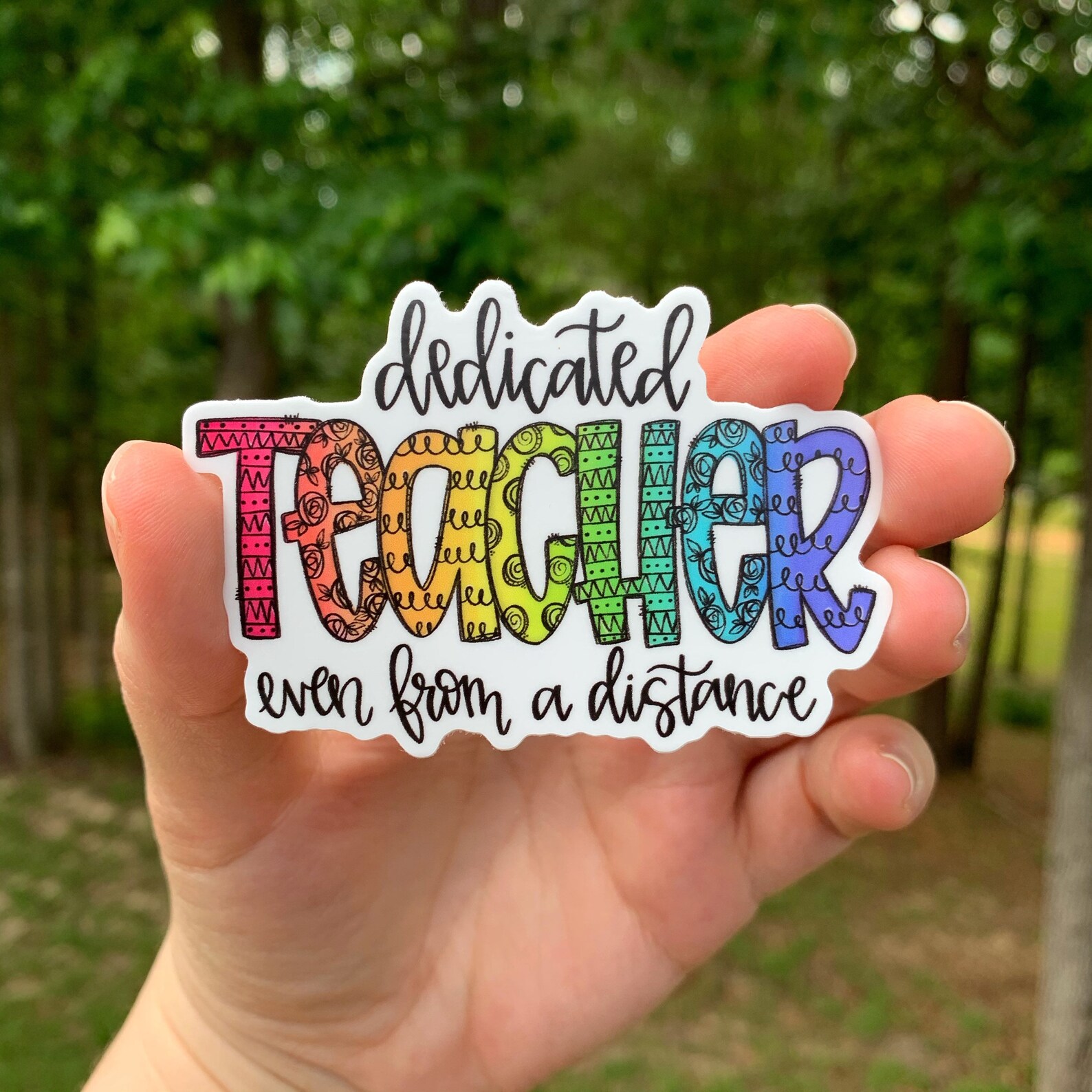 Teacher Sticker Teacher Gift Laptop Sticker Sticker | Etsy