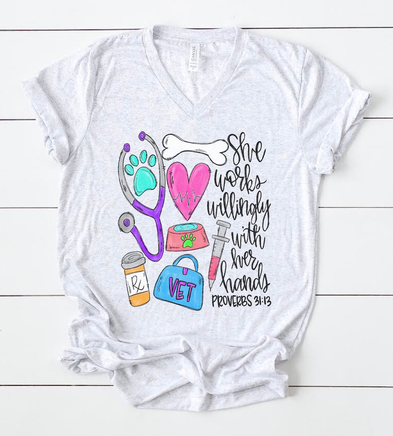 Vet Tech T-shirt Veterinary Technician Gifts Animal Doctor - Etsy