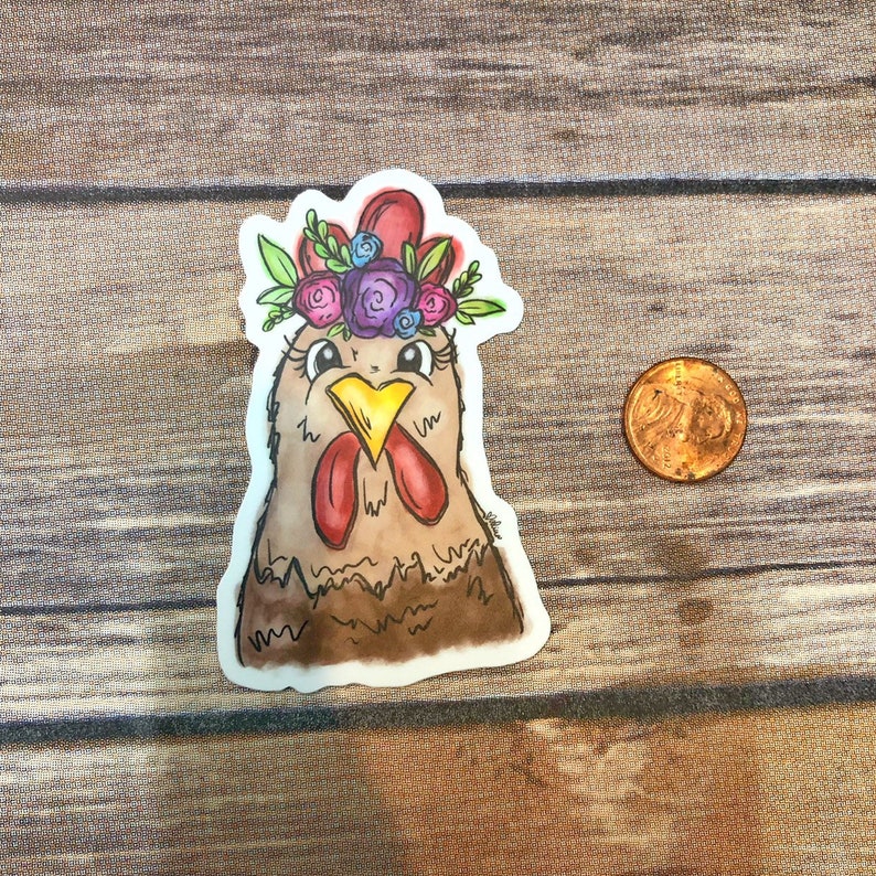 Chicken Sticker Laptop Sticker Sticker Collector Chicken - Etsy