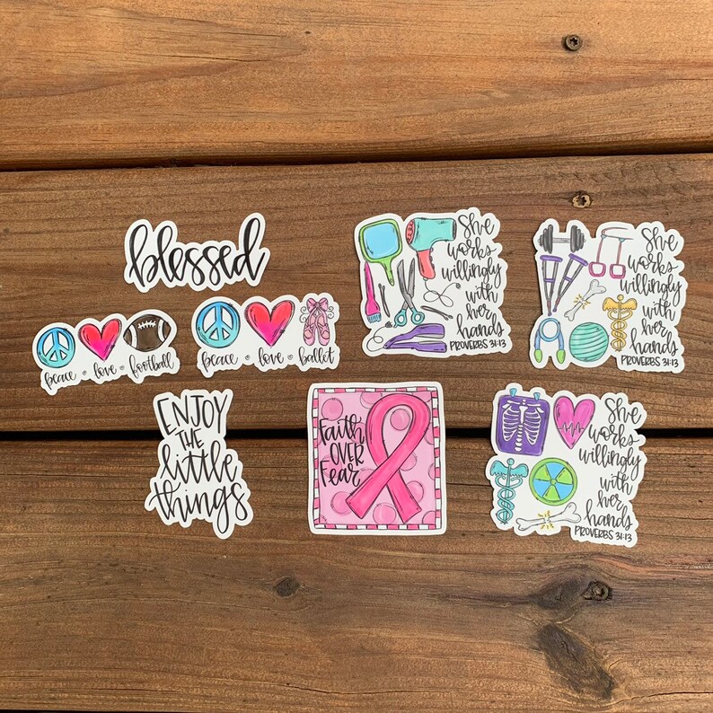 Breast Cancer Decal Sticker | Laptop Sticker | Sticker Collector ...