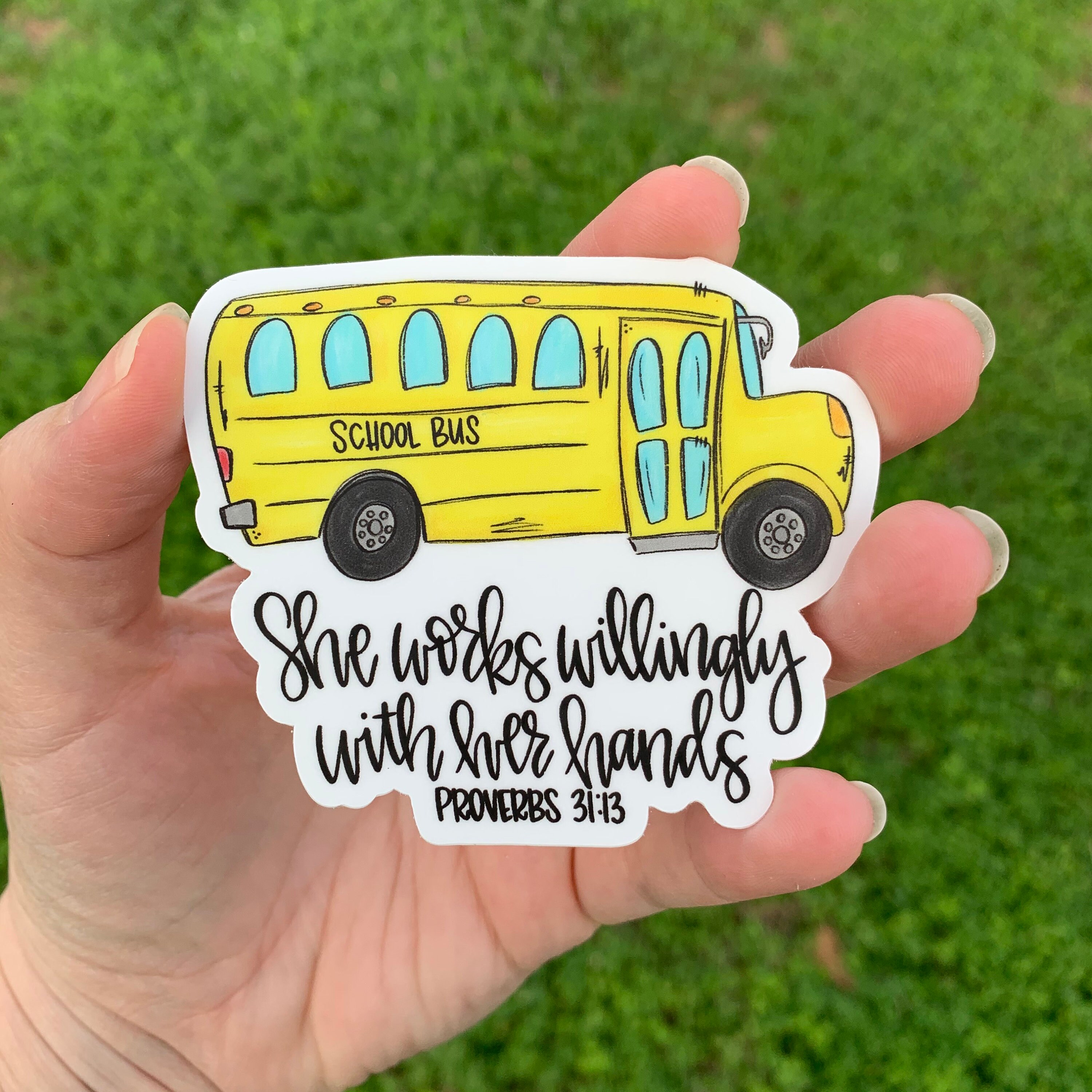 Bus Driver Sticker Laptop Sticker Bus Sticker Vinyl | Etsy