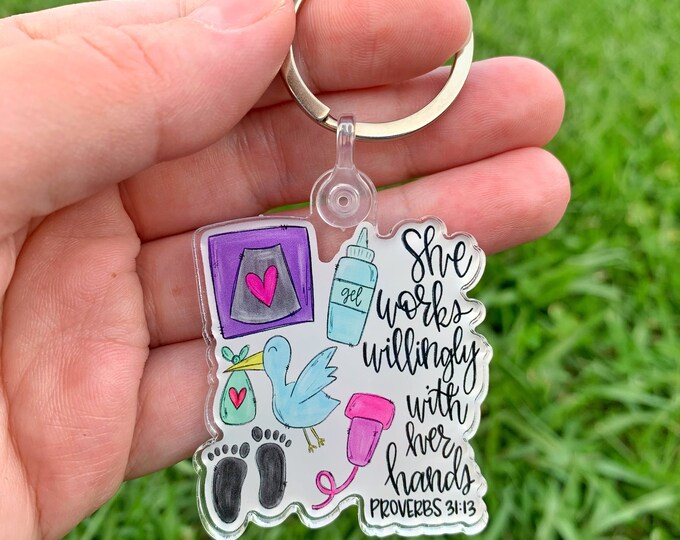 Ultrasound Probe Keychains - Etsy