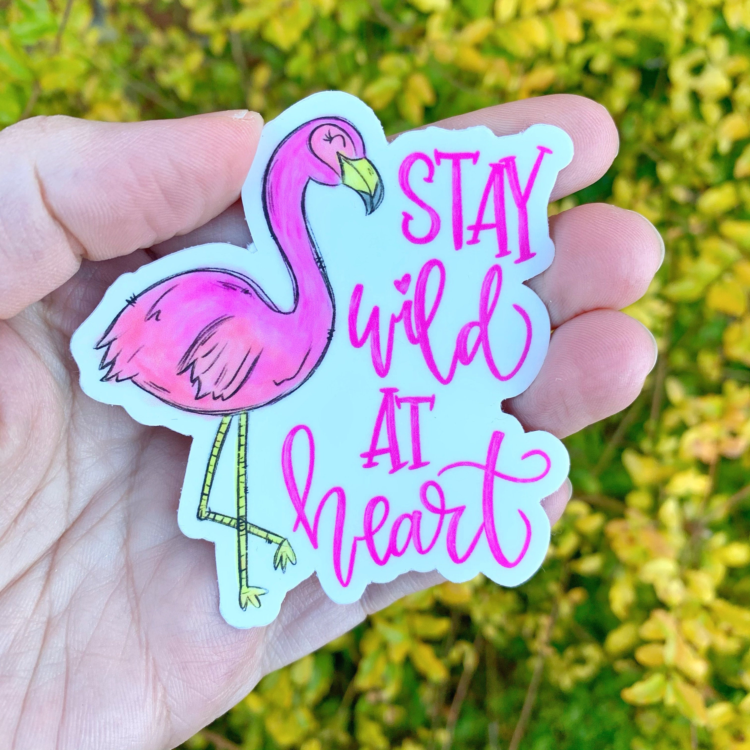 Flamingo Sticker Laptop Sticker Sticker Collector Vinyl | Etsy