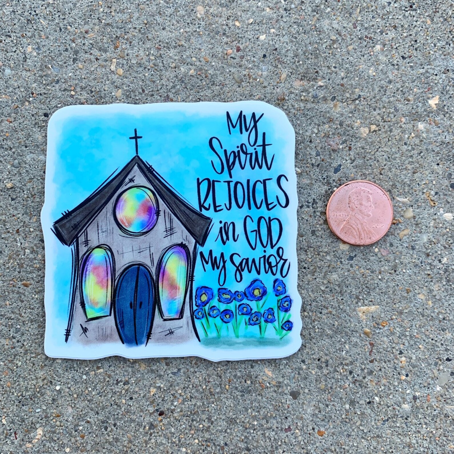 Church Sticker | Laptop Sticker | Sticker Collector | Vinyl Sticker ...
