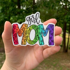 Girl Mom Sticker Laptop Sticker Sticker Collector Vinyl Sticker Decal ...