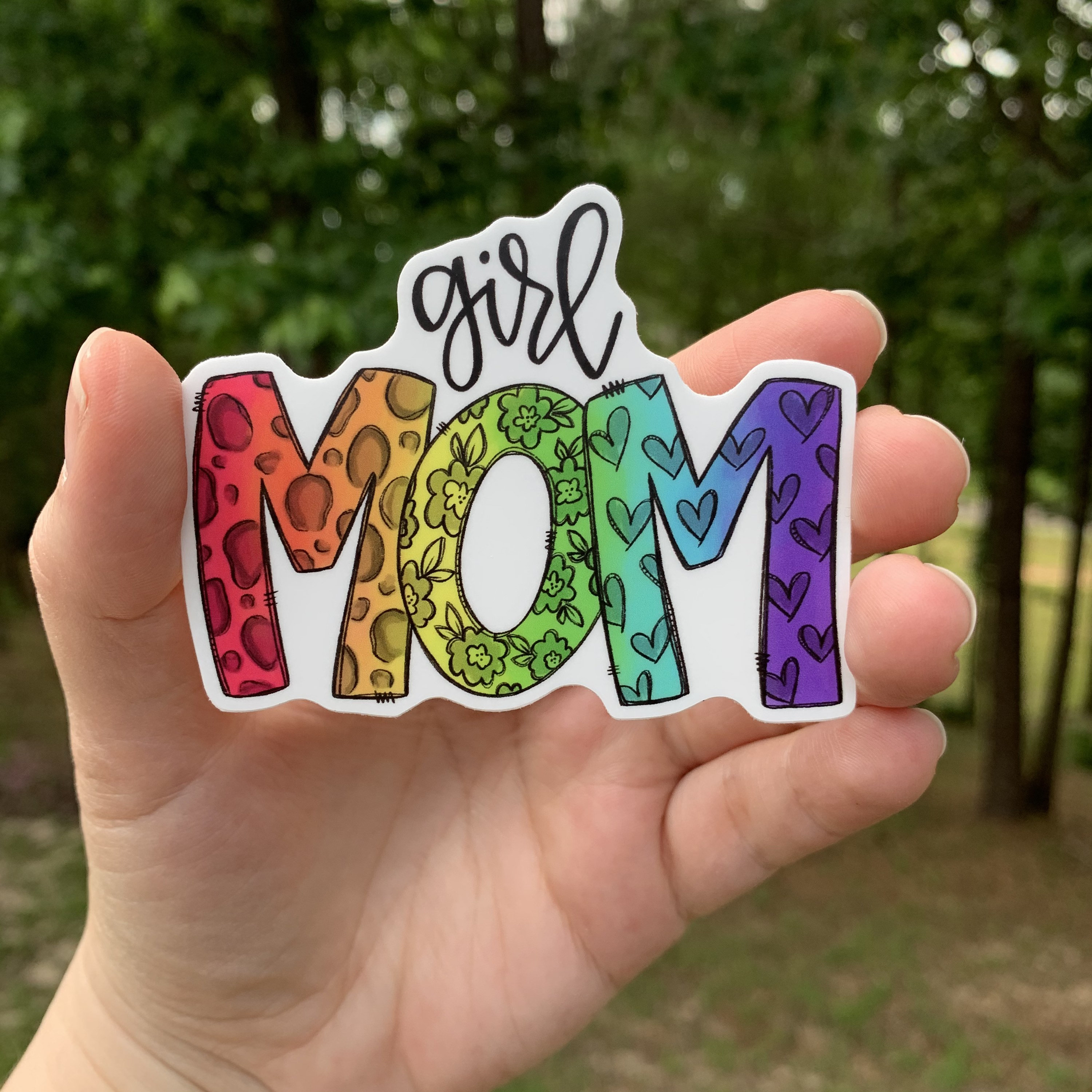 Girl Mom Sticker | Laptop Sticker | Sticker Collector | Vinyl Sticker ...